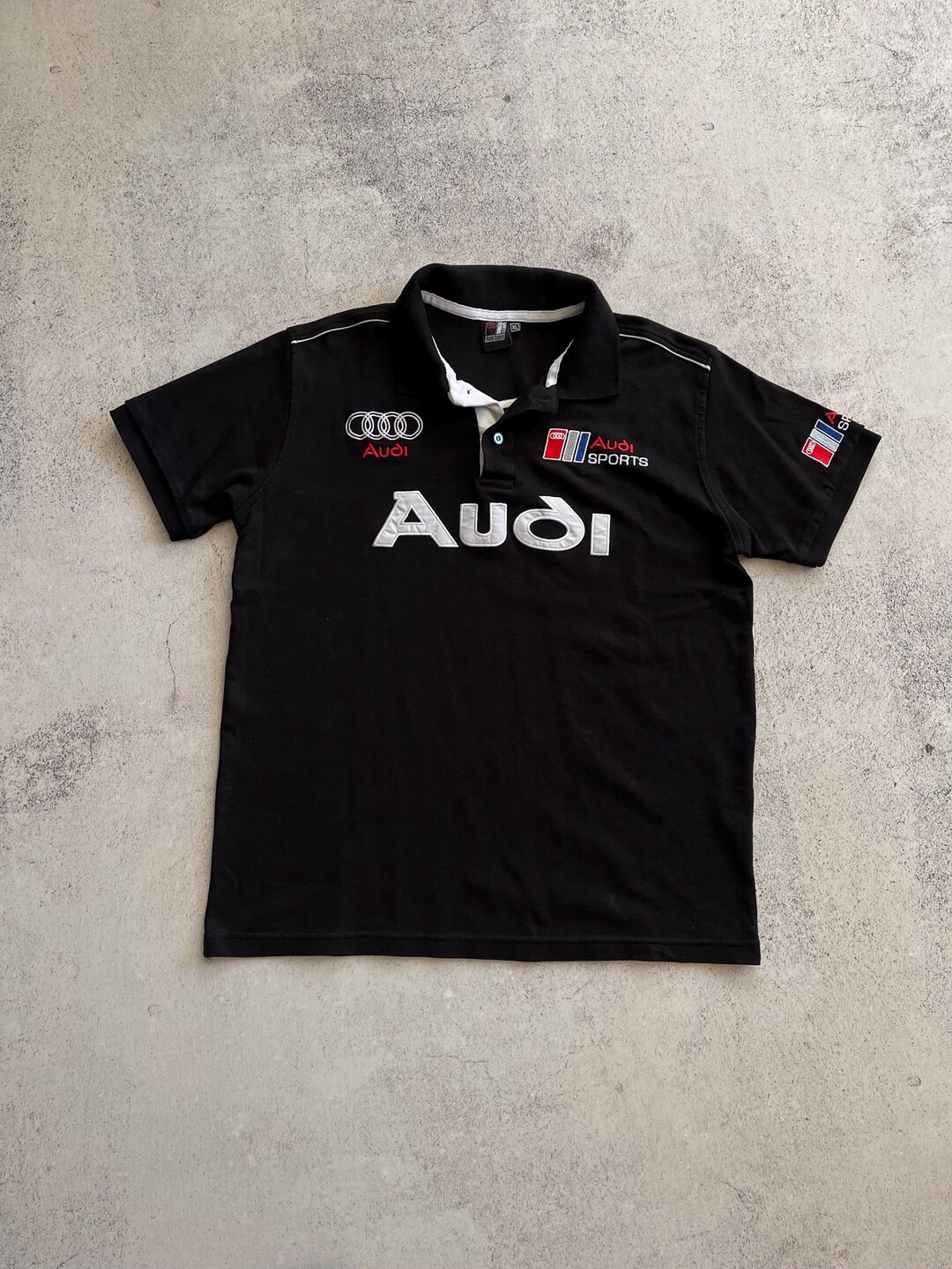 Vintage Audi Sports RS Men's Vintage Embroidered T-shirt Racing F1 Black Tee - Etsy