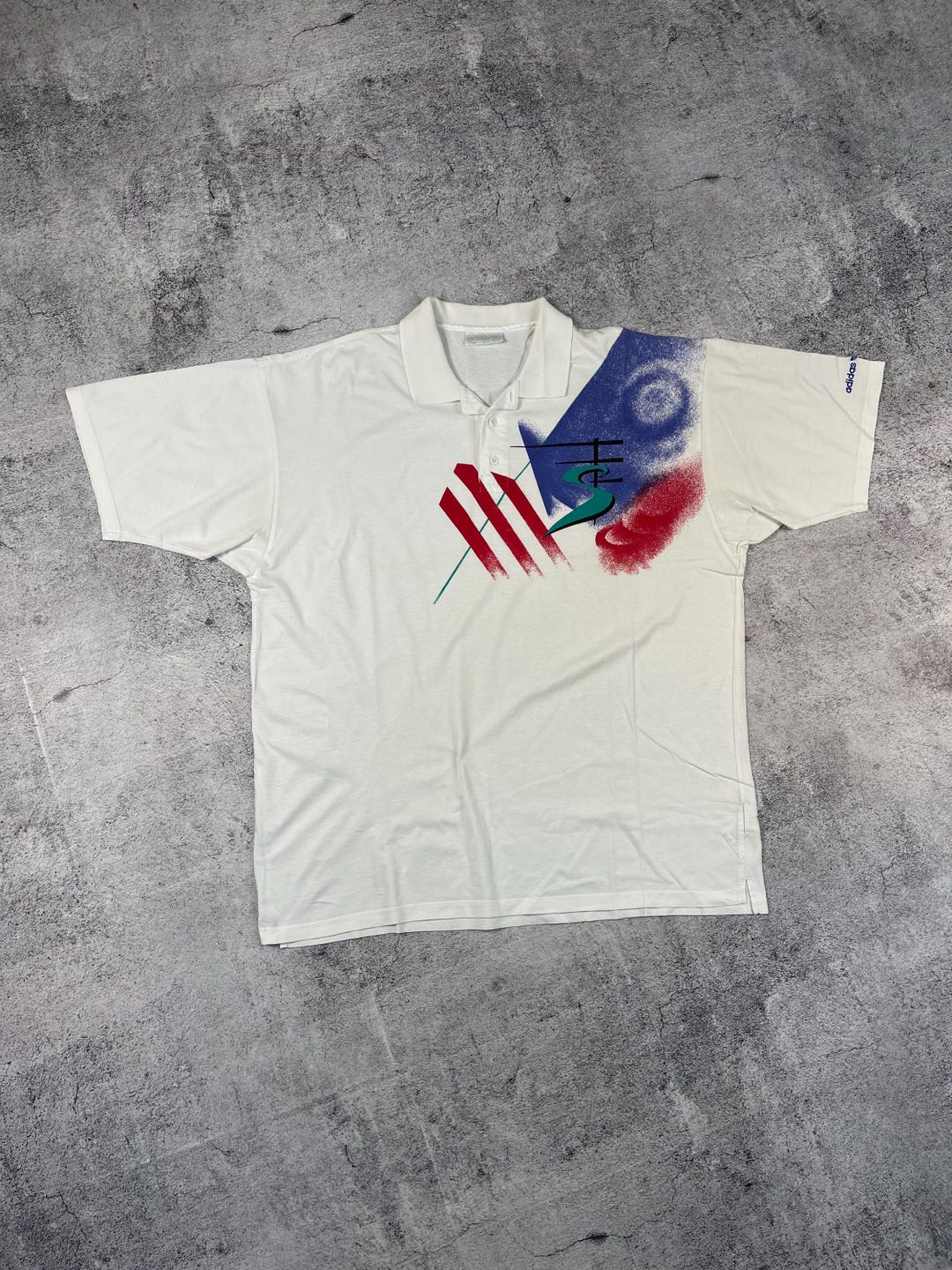 ADIDAS Stefan Edberg Vintage Tennis Court Polo T-shirt 90s’ Rare Size ...