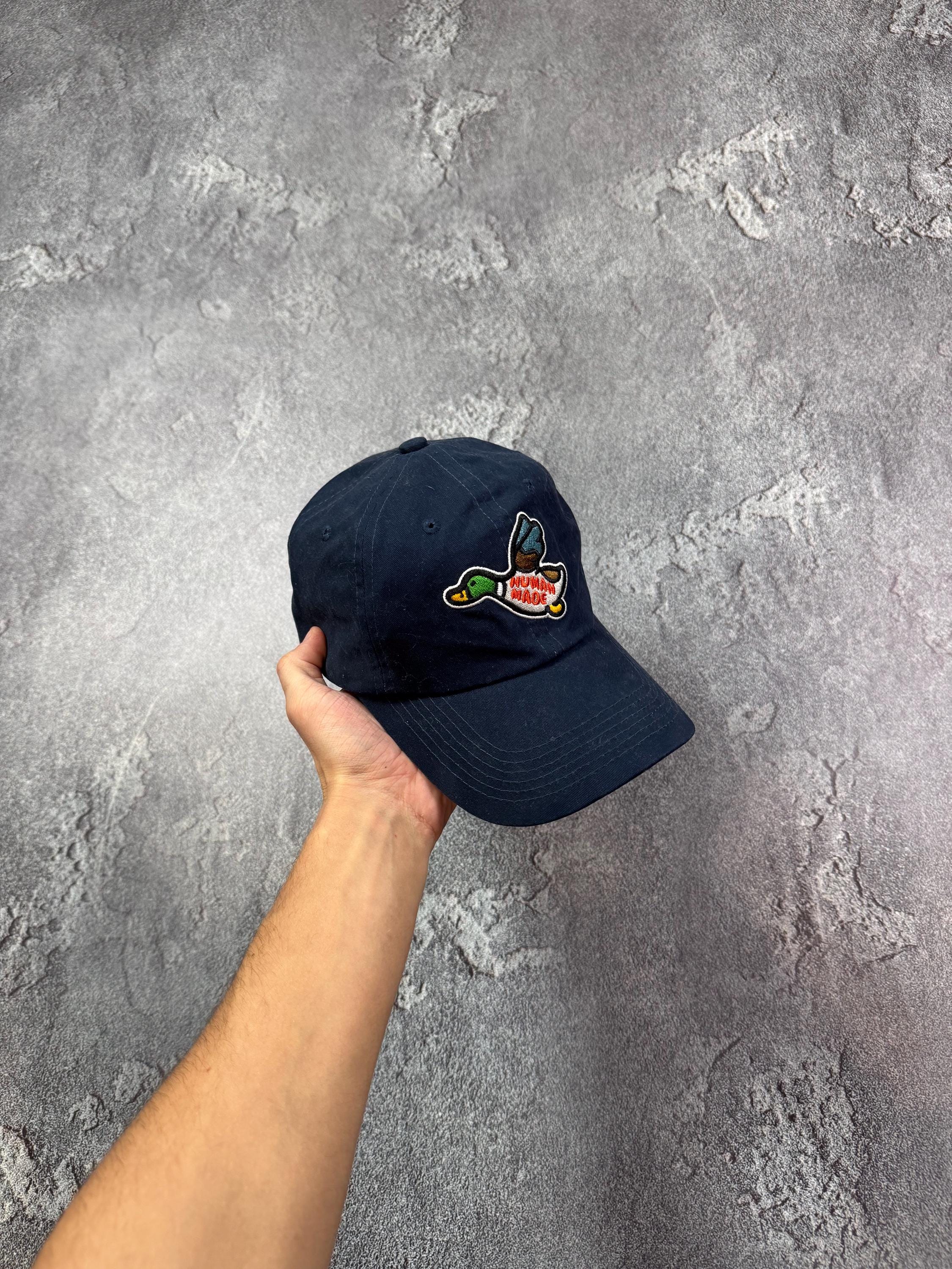 Mens Human Made Japanese Baseball Navy Duck Logo Hat Cap ONE SIZE RARE ...