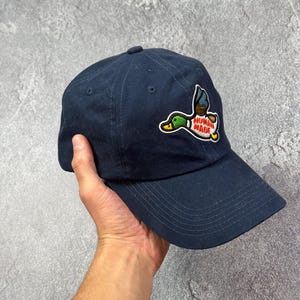 Mens Human Made Japanese Baseball Navy Duck Logo Hat Cap ONE SIZE RARE ...