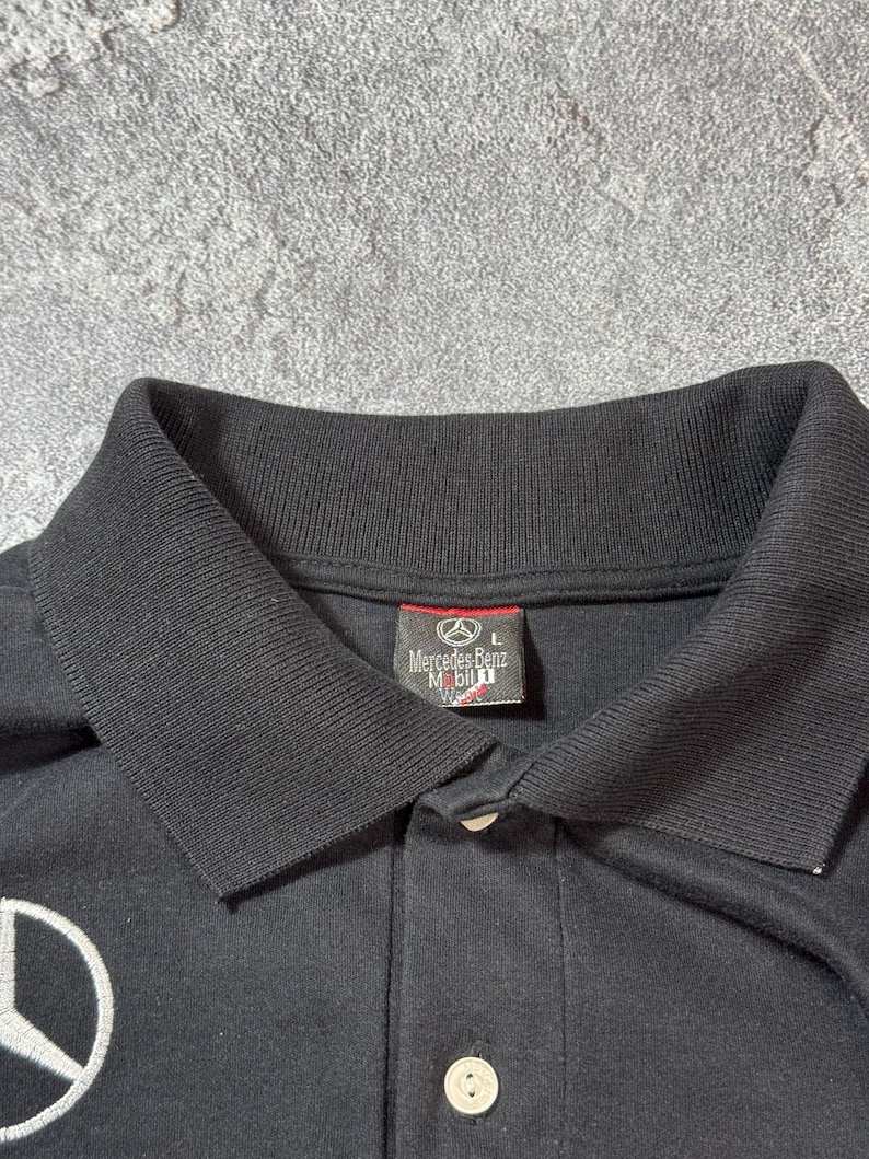 Vintage Mercedes Benz Y2K Petronas F1 Jersey Polo Shirt Team Size L ...