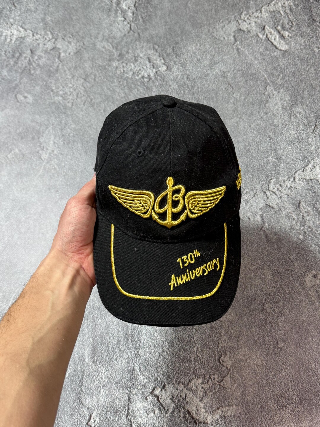 Auth Breitling Mens Embroidered Logo Since 1884 Baseball Cap 130th ...