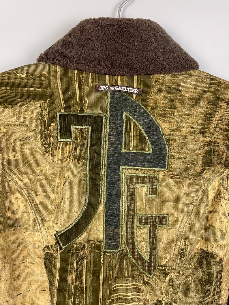 RARE Jean Paul Gaultier JPG Vintage ARCHIVE Corduroy Patchwork Jacket ...
