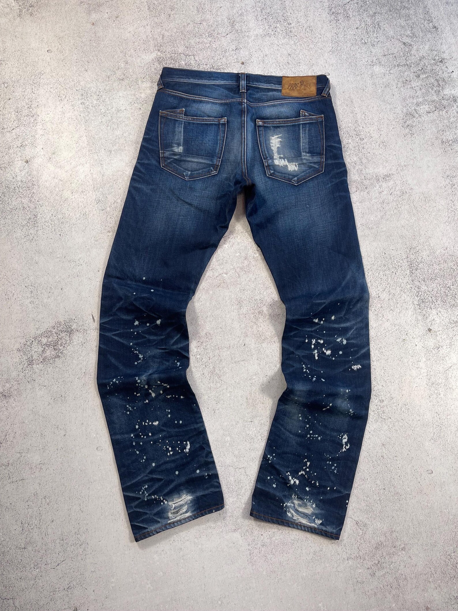 Vintage Prps Men's Denim Blue Paint Splatter Jeans Distressed Pants Size 32 - Etsy