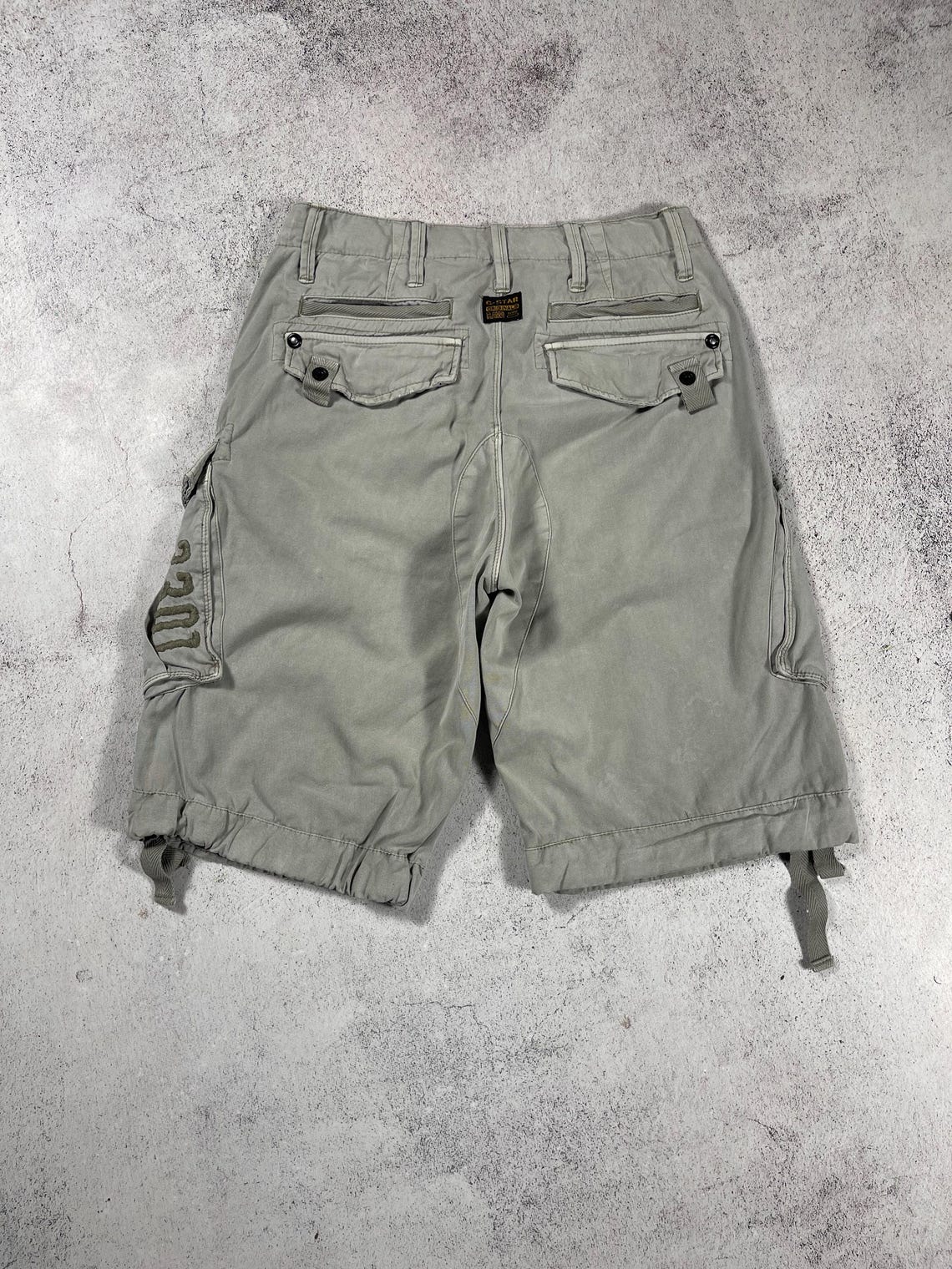 G-star Raw Rovic Pt Belt Loose Men's Vintage Cargo Multipocket Gray ...