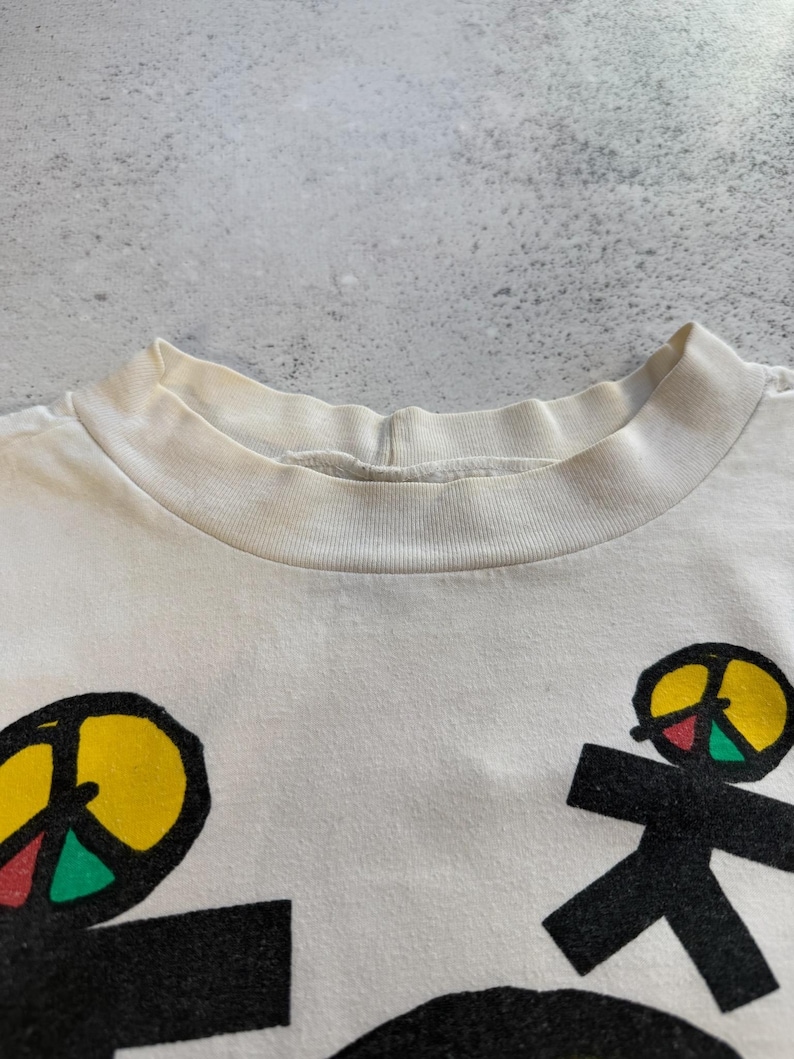 Michael Jackson OLODUM Peace Symbol Brazil Vintage Archive 90s Men's T ...