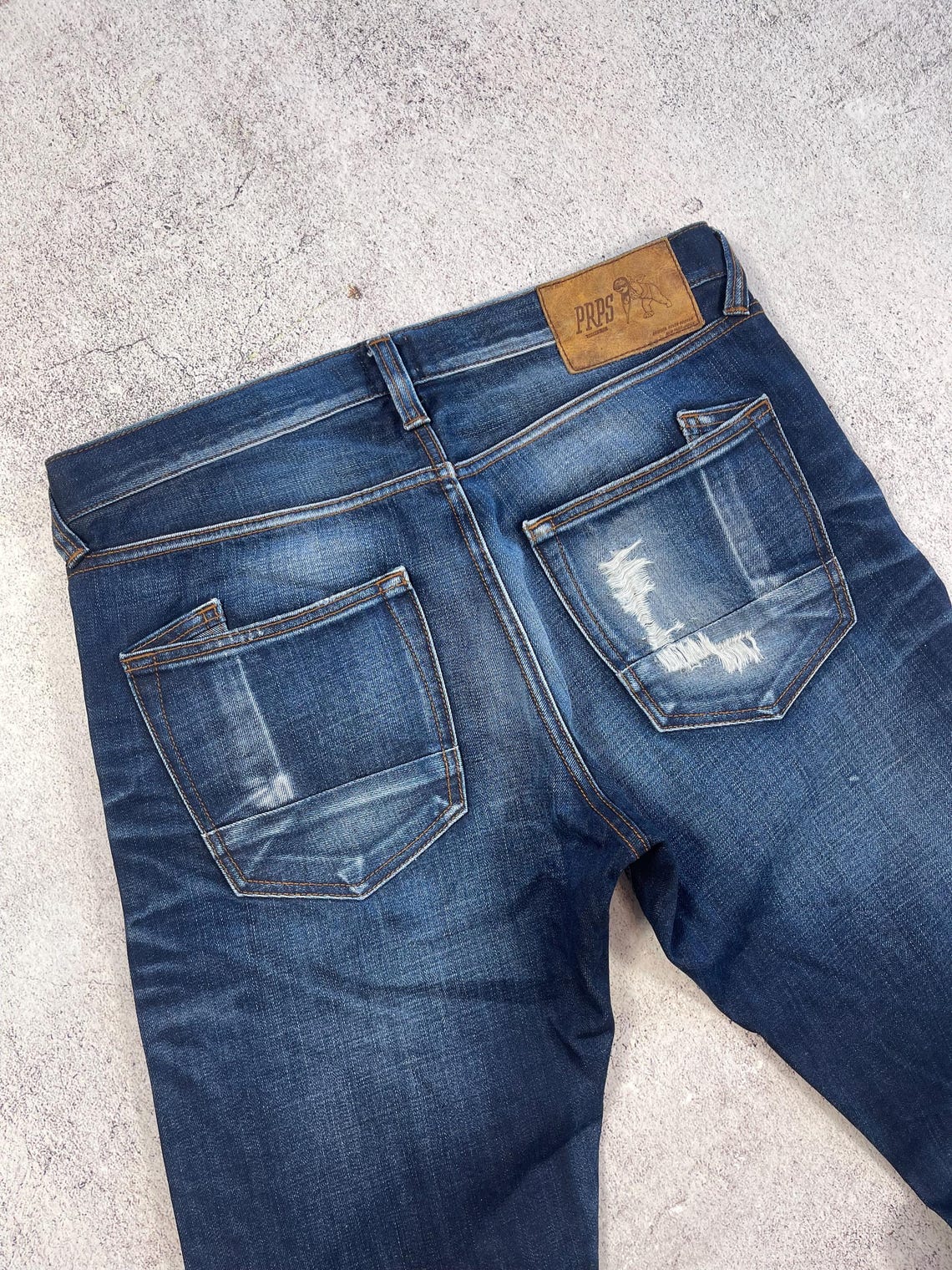 Vintage Prps Men's Denim Blue Paint Splatter Jeans Distressed Pants Size 32 - Etsy