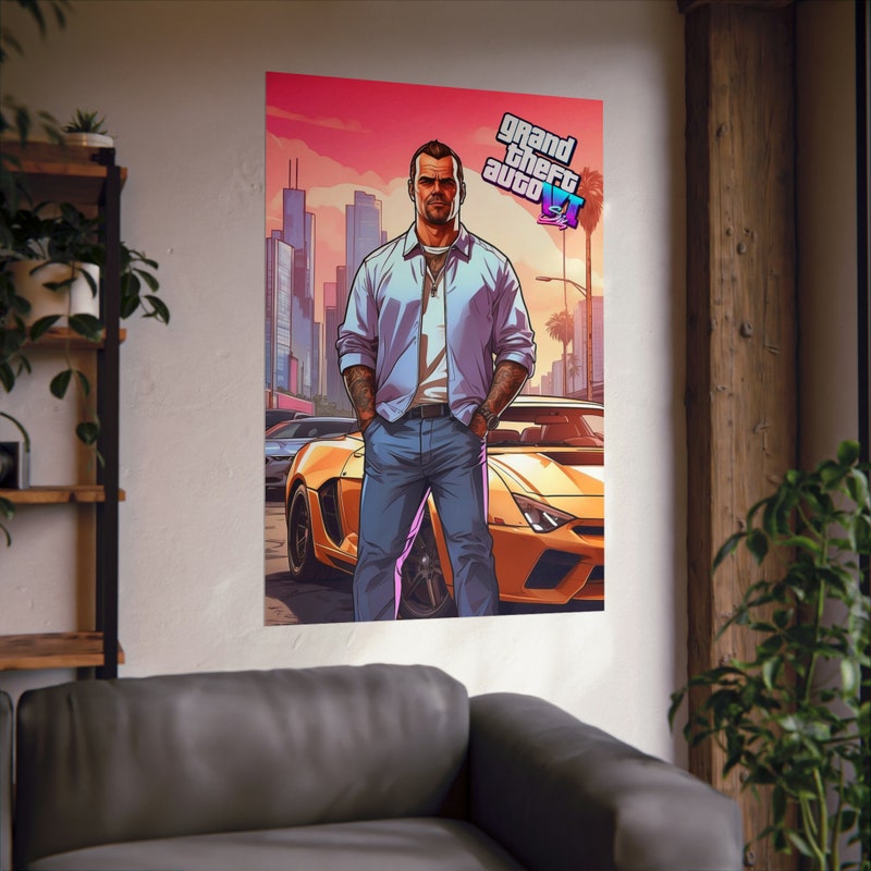 Gta 6 Poster - Etsy