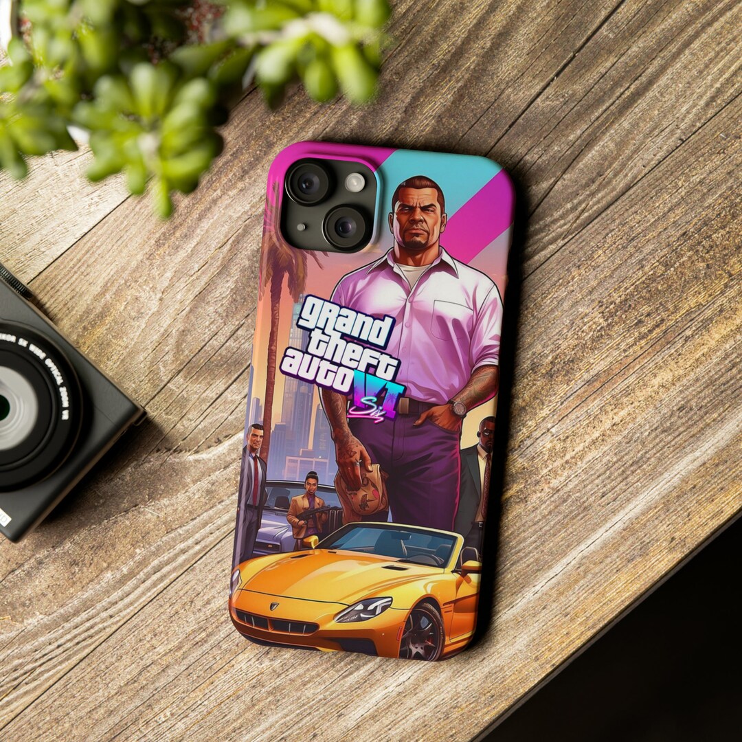 Gaming Gta 6 Slim Phone Cases - Etsy