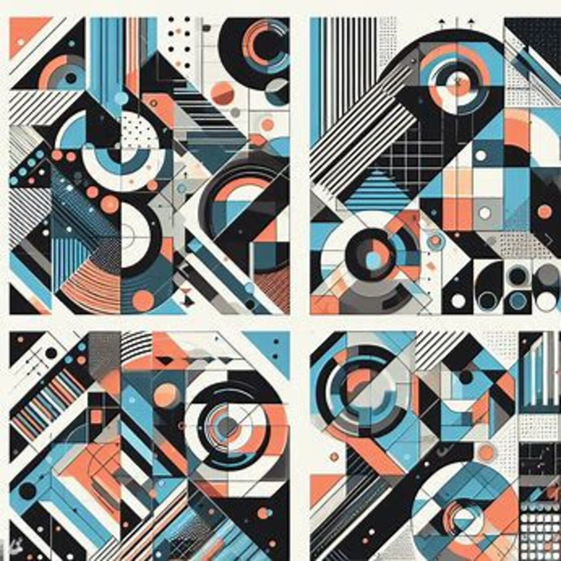 Futuristic Digital Patterns - Etsy