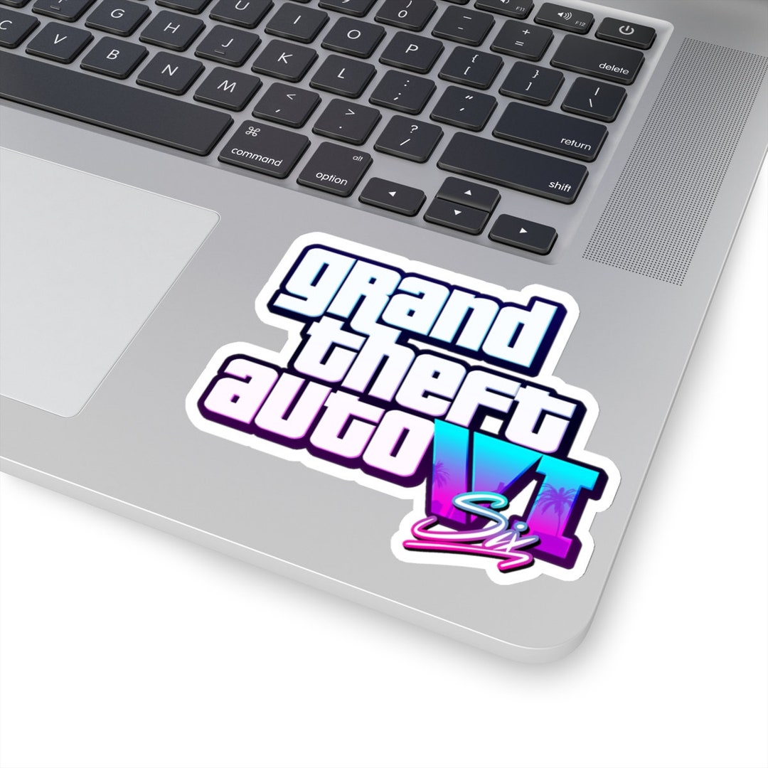 Gaming Gta 6 Kiss-cut Stickers - Etsy