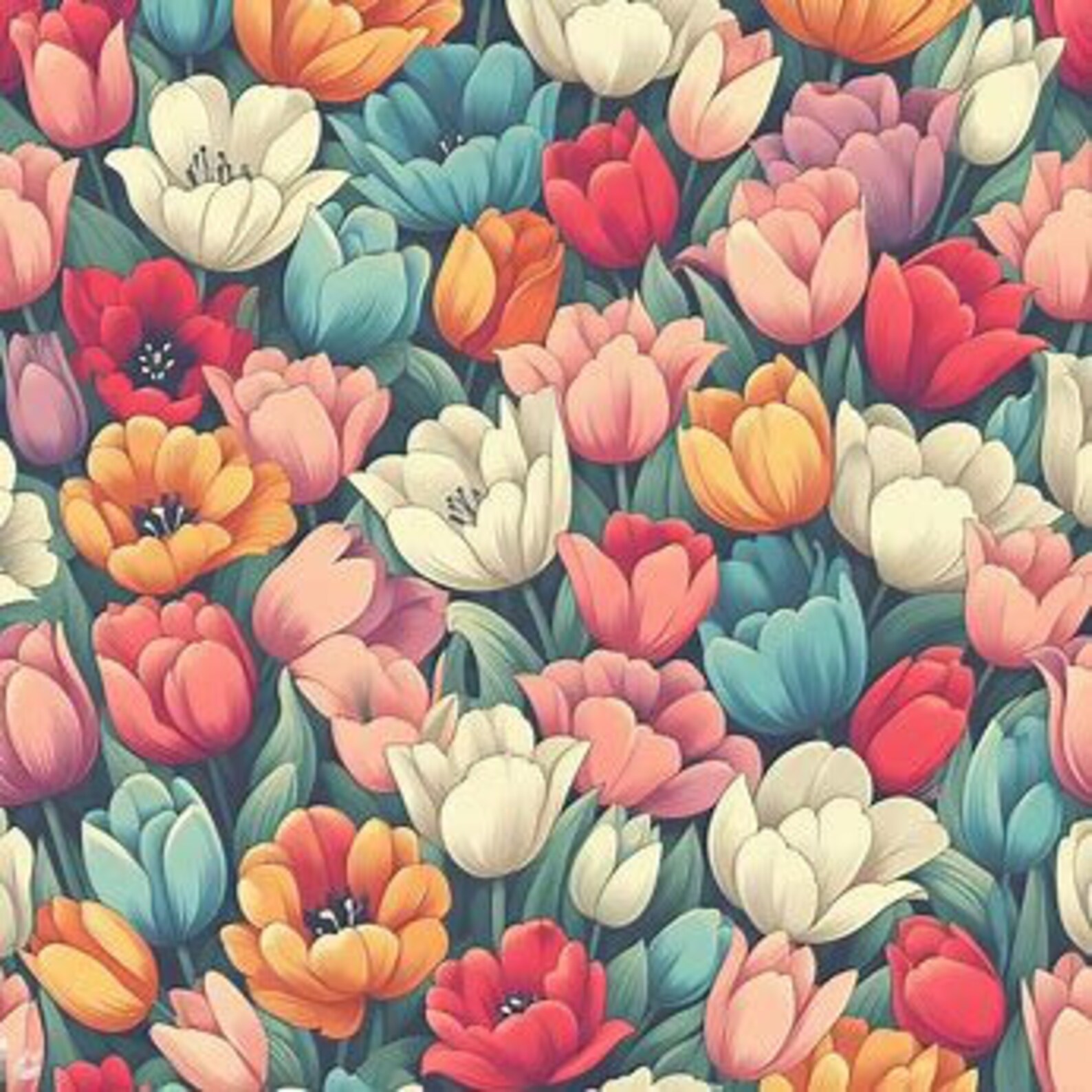 Flower Digital Patterns - Etsy