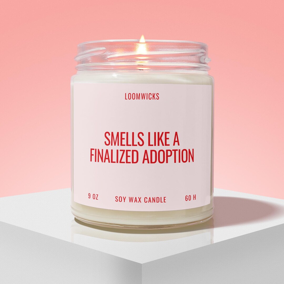 Finalized Adoption Candle, Adoption Gifts Gotcha Day Gift, New Adoption ...