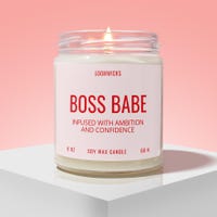 Boss Lady Candle, Gift Idea for Boss, Funny Boss Candle, Personalized ...