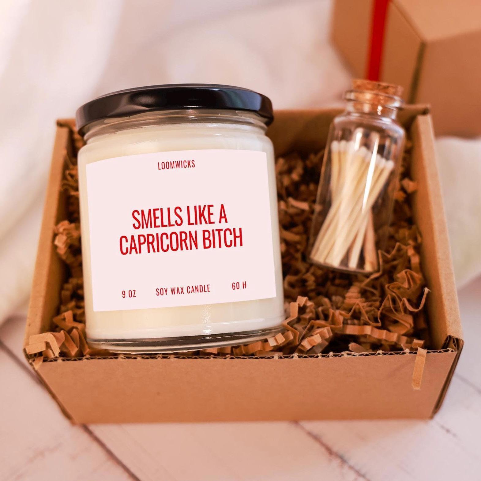 Capricorn Birthday Candle, December Birthday, January Birthday ...