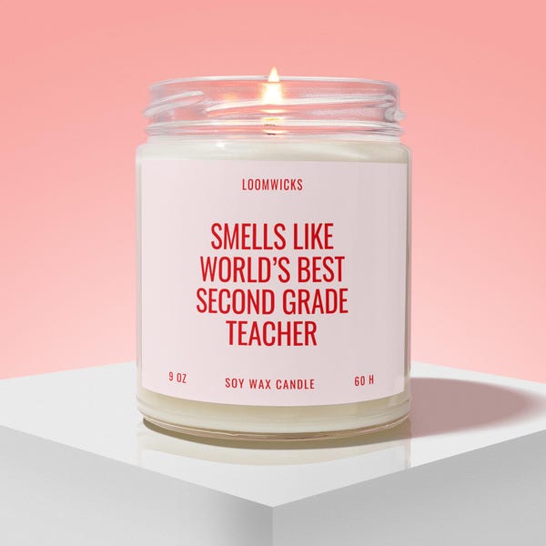 2nd Grade Soy - Etsy