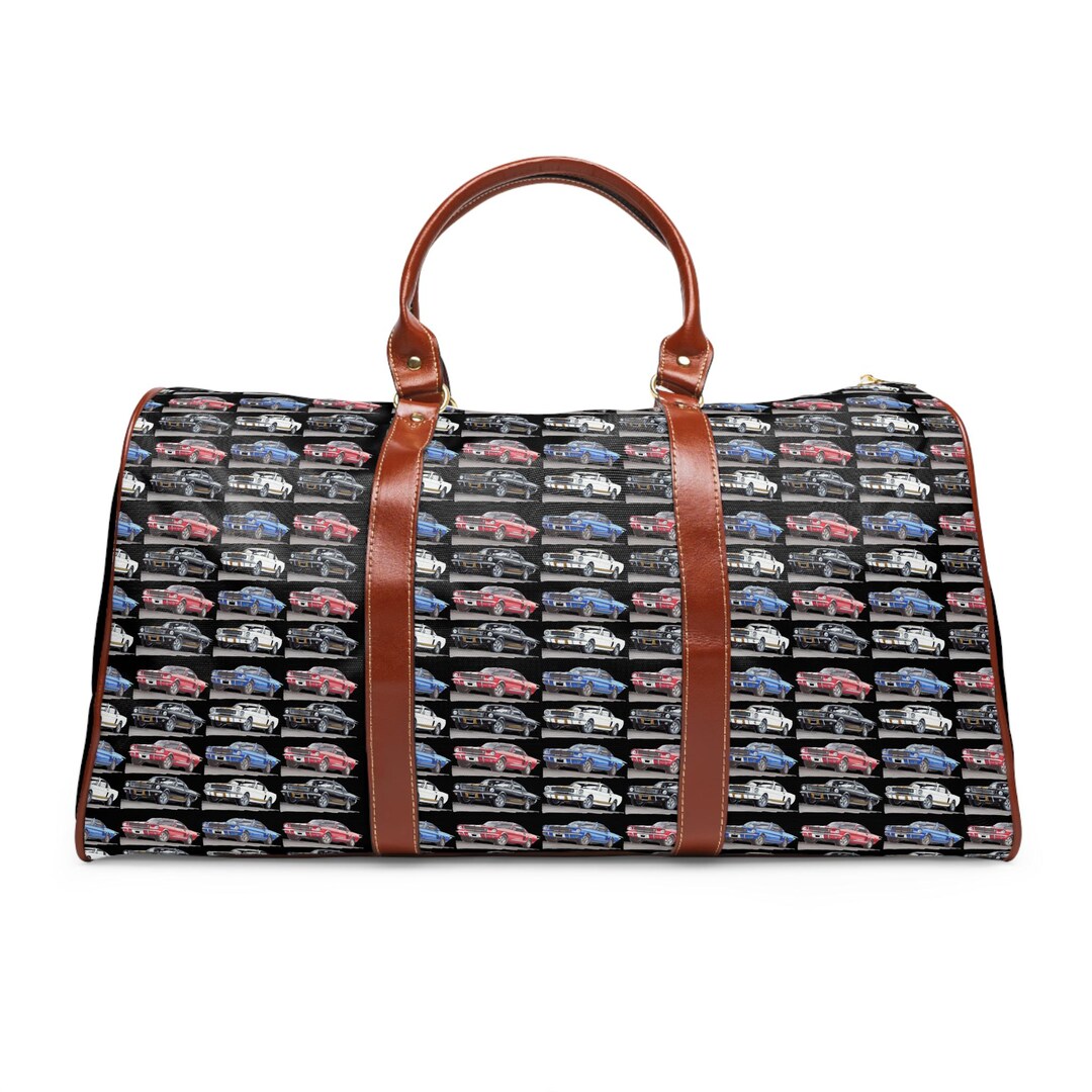 Shelby Mustangs GT350 Vintage Racer Car Guy's Waterproof Travel Bag - Etsy