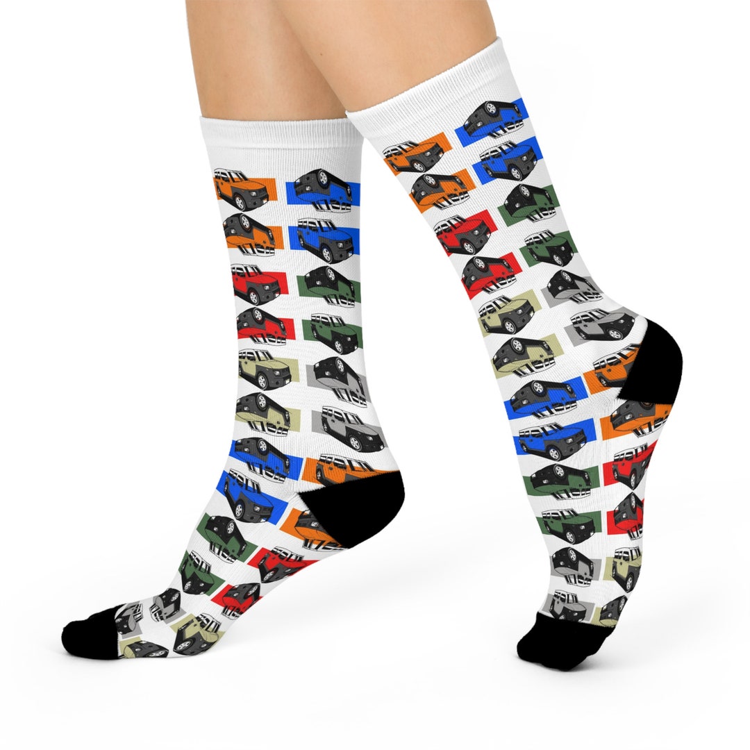 Multi Color Honda Element Socks Multi Colored Enthusiast Apparel - Etsy