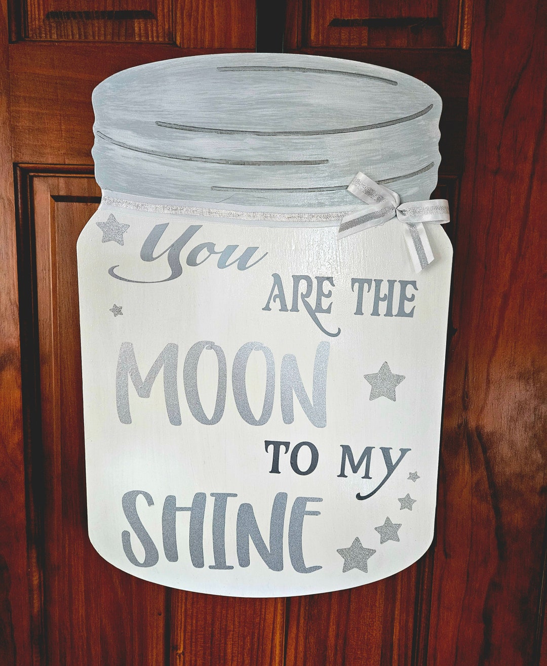 Moon to My Shine Mason Jar - Etsy