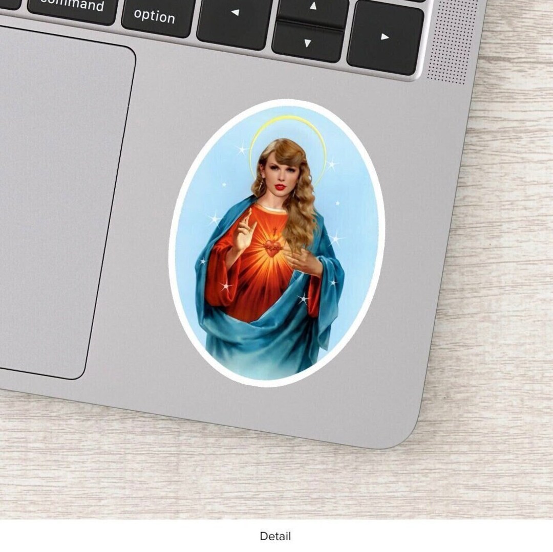 The Most Sacred Heart of Taylor Sticker - Saint Taylor - Swiftie ...
