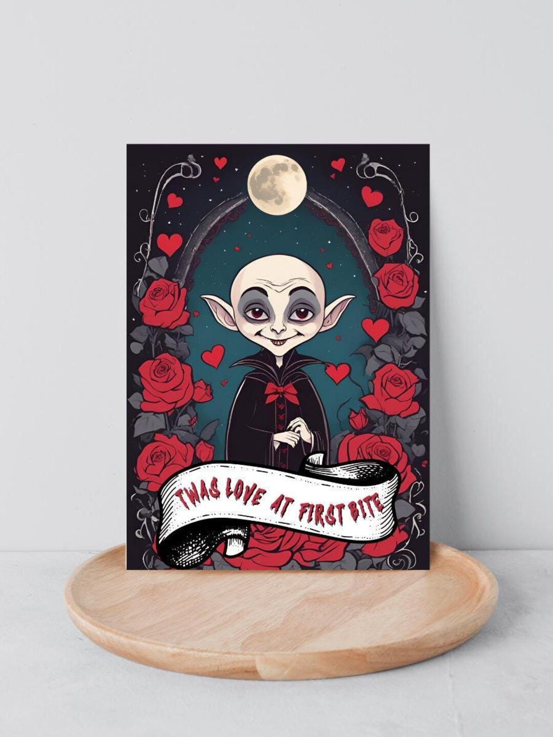 Nosferatu - Anniversary Card - Valentines Day - Horror Greeting Card - Etsy