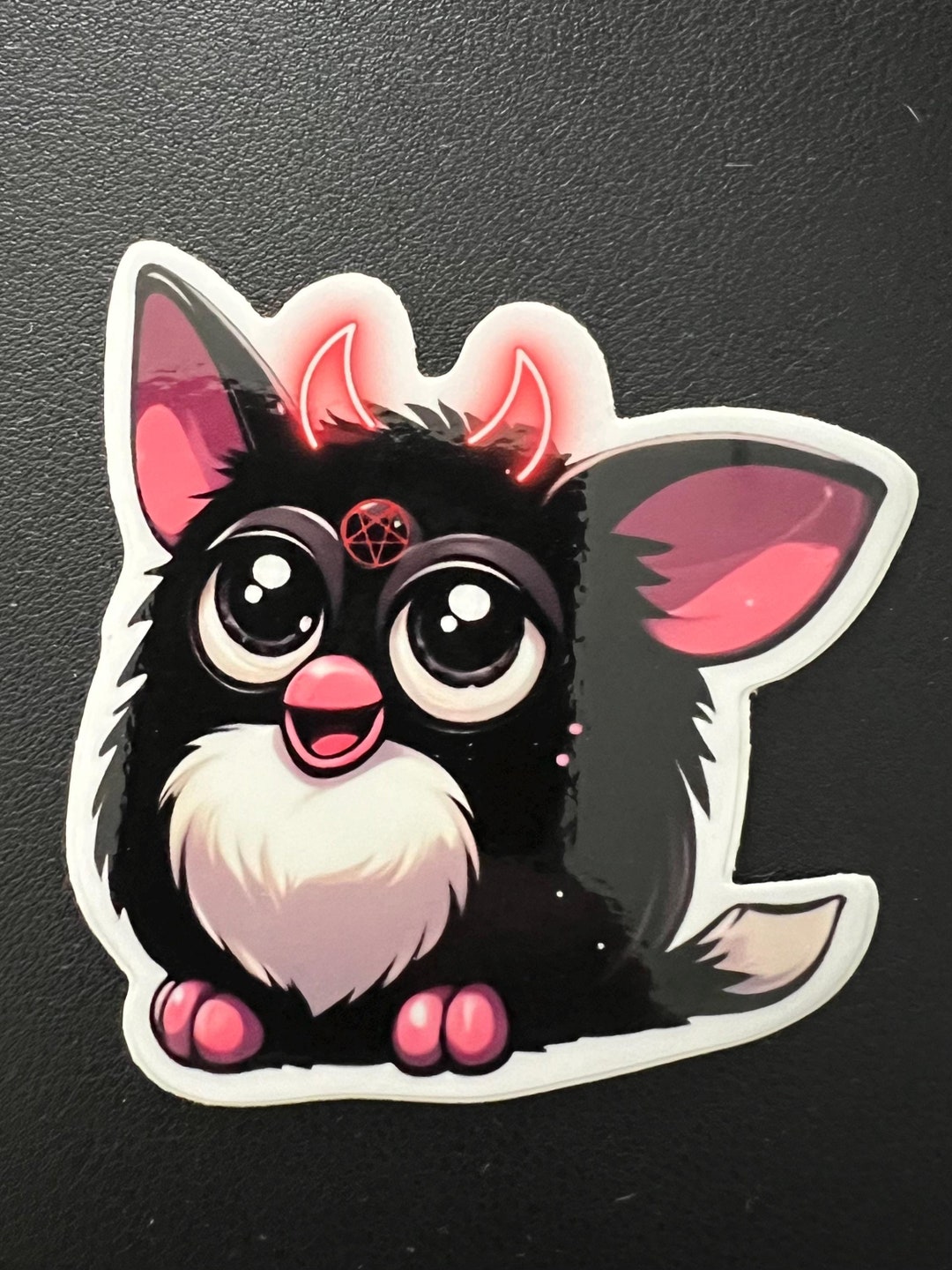 Satanic Demon Devil Furby Sticker - Etsy