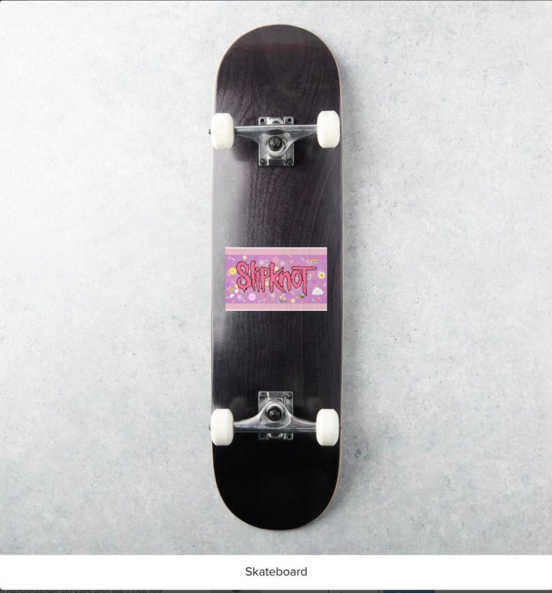 Cute Pastel Slipknot Sticker - 5 Options and GLITTER Option! - Etsy