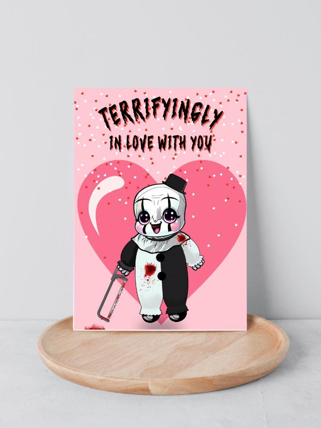 TERRIFIER - Art the Clown - Anniversary Card - Greeting Card - Etsy