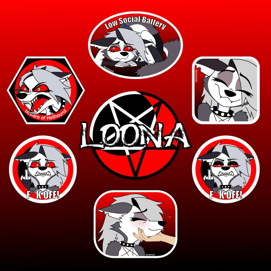 Wholesome Loona Sticker Pack - Etsy México