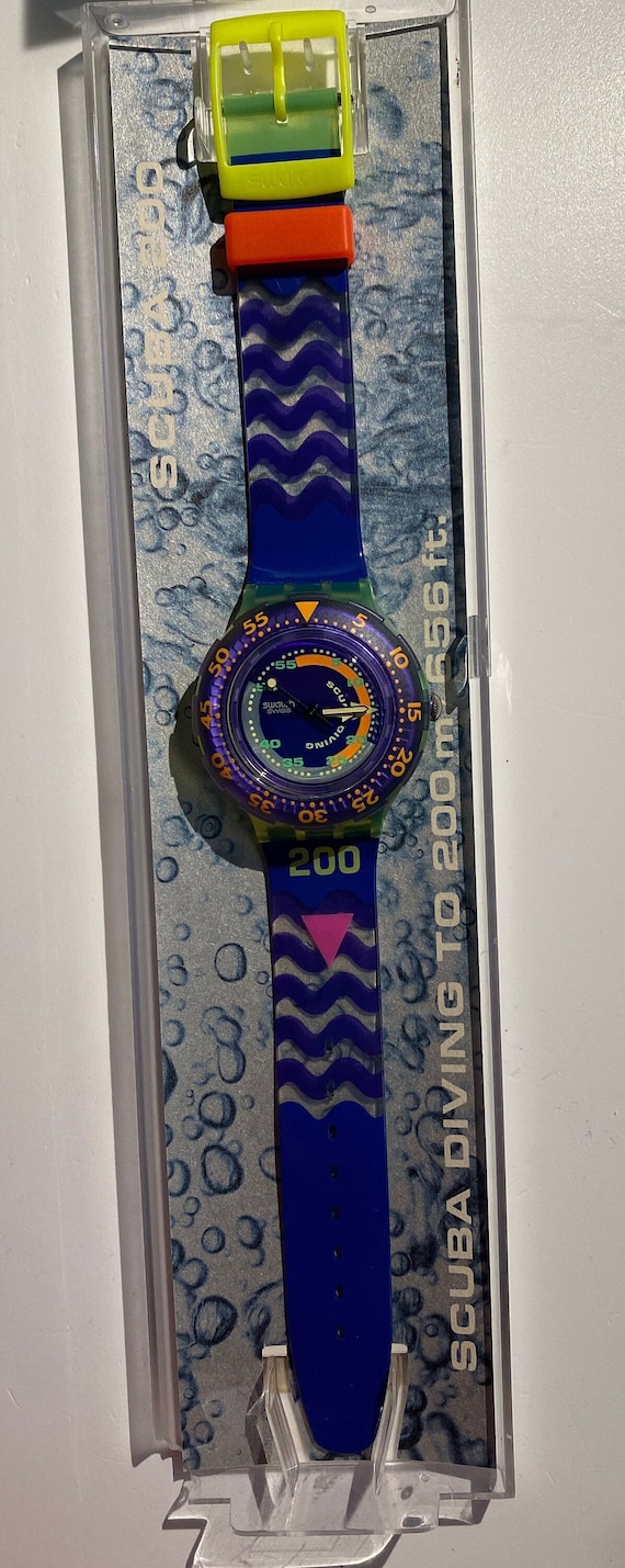 swatch scuba vintage watch - Gem
