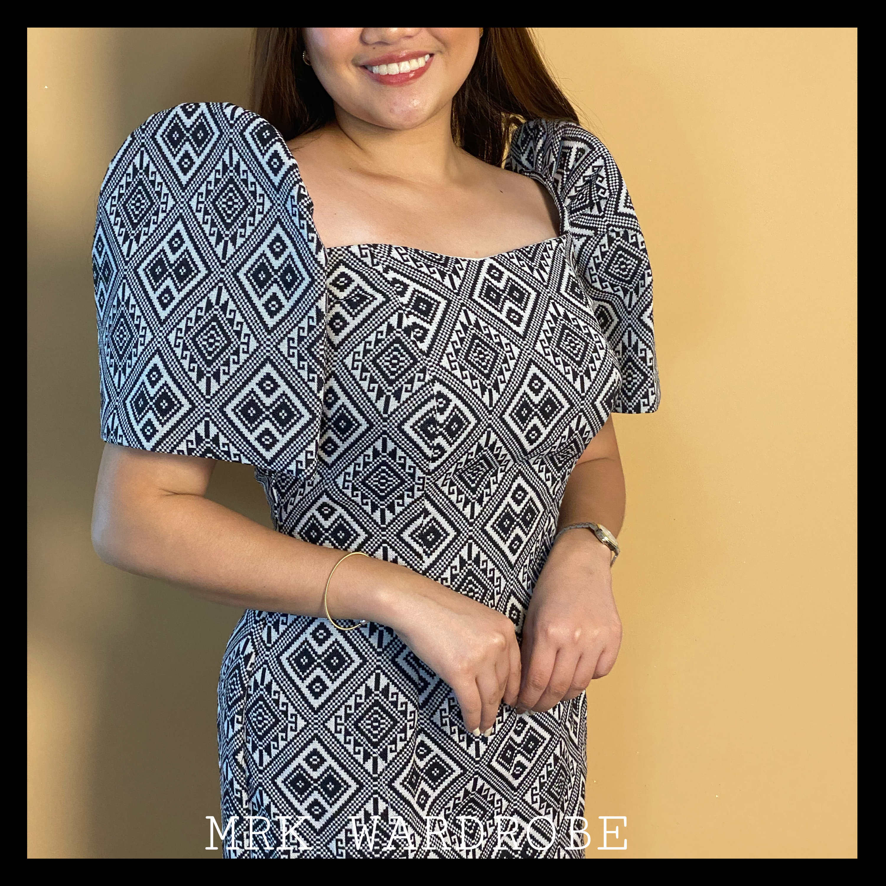 Modern Filipiniana Ethnic Dress Diamond - Etsy