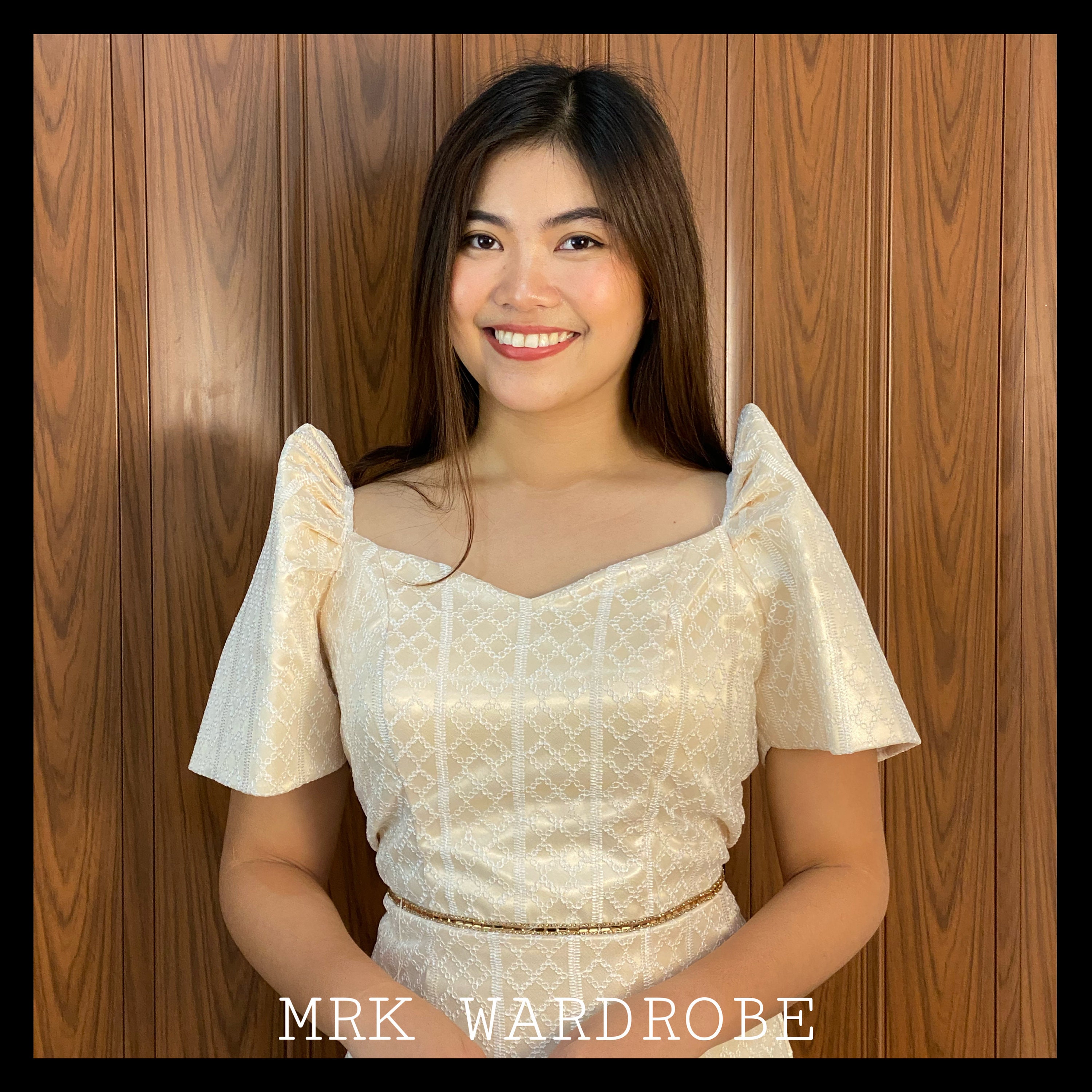 Filipiniana Dress With Slit Mrkdress Lace - Etsy