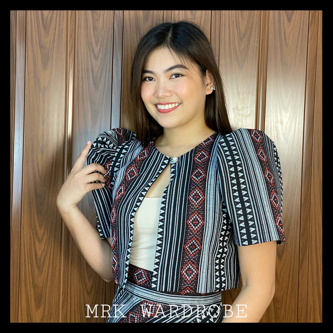 Ethnic Bolero Filipiniana/mestiza Sleeves - Etsy