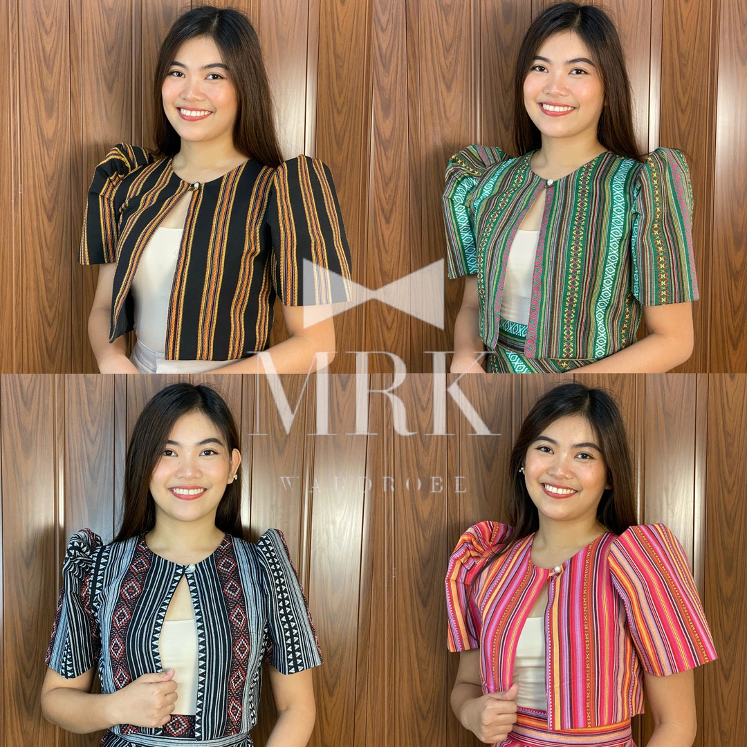 Ethnic Bolero Filipiniana/mestiza Sleeves - Etsy