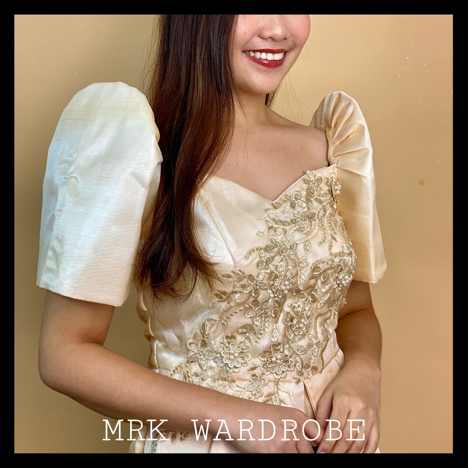 Piña Organza Filipiniana Dress- Heidi Dress - Etsy