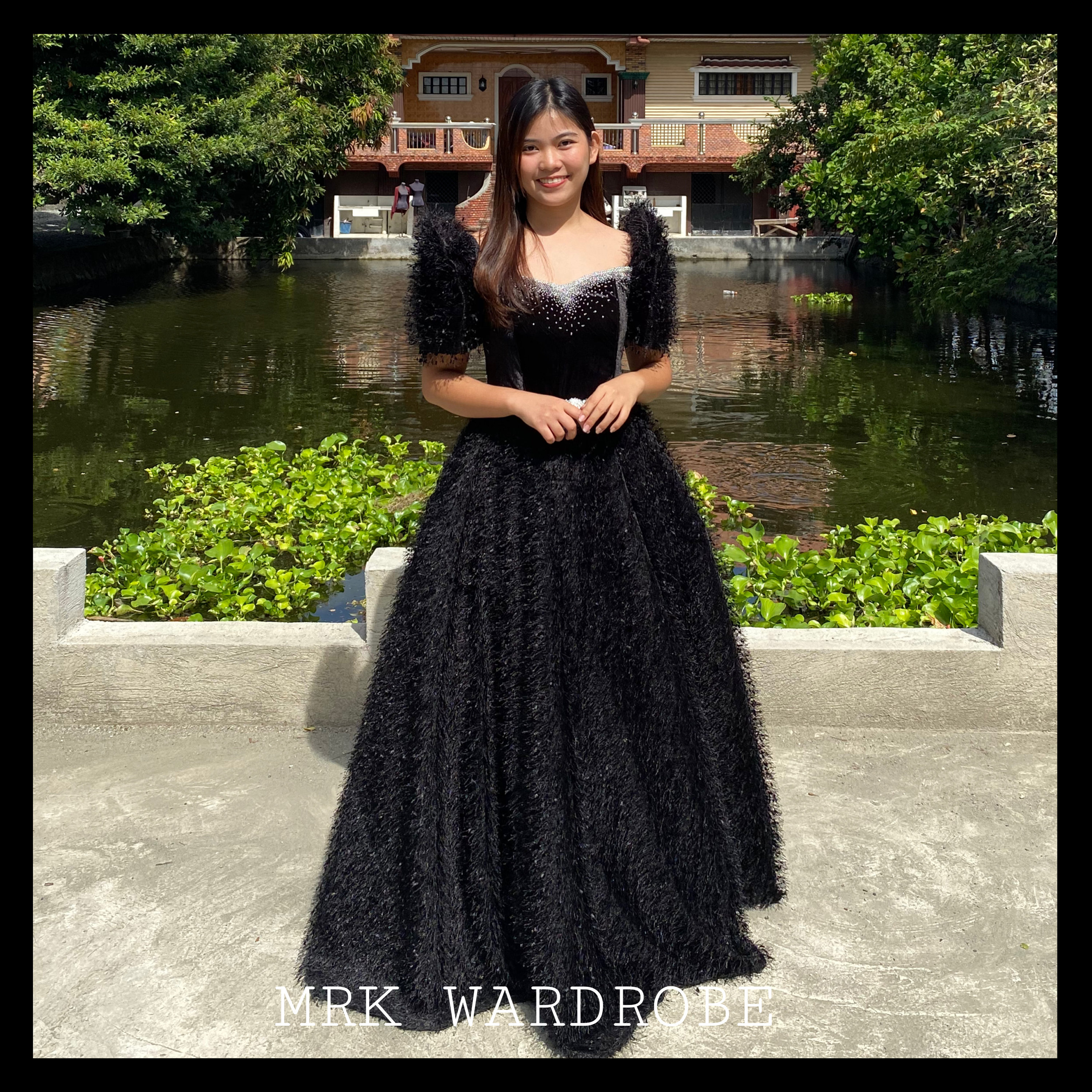 Modern Filipiniana Ballgown/prom Gown/night Gown Black - Etsy