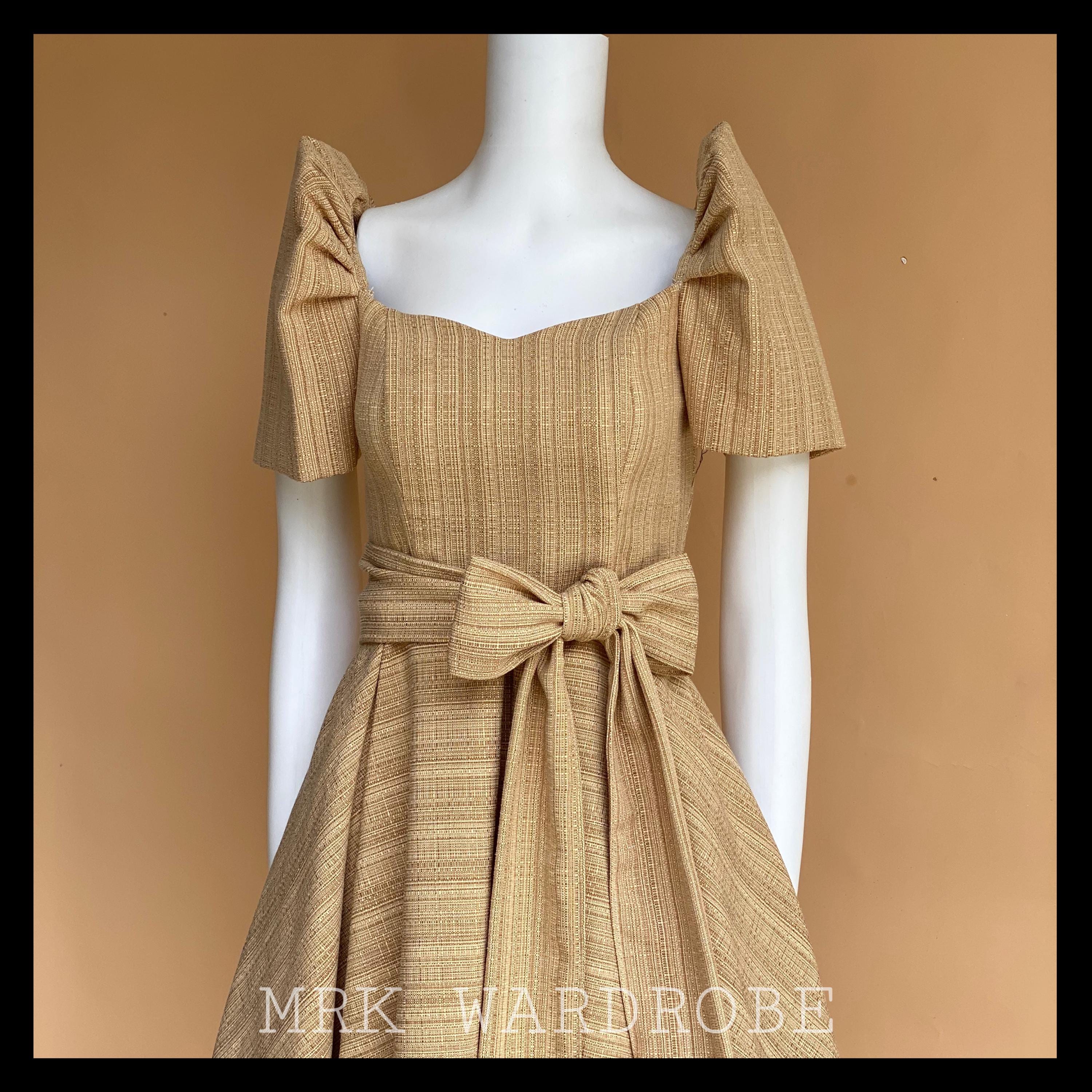 Customized Filipiniana Dress - Etsy