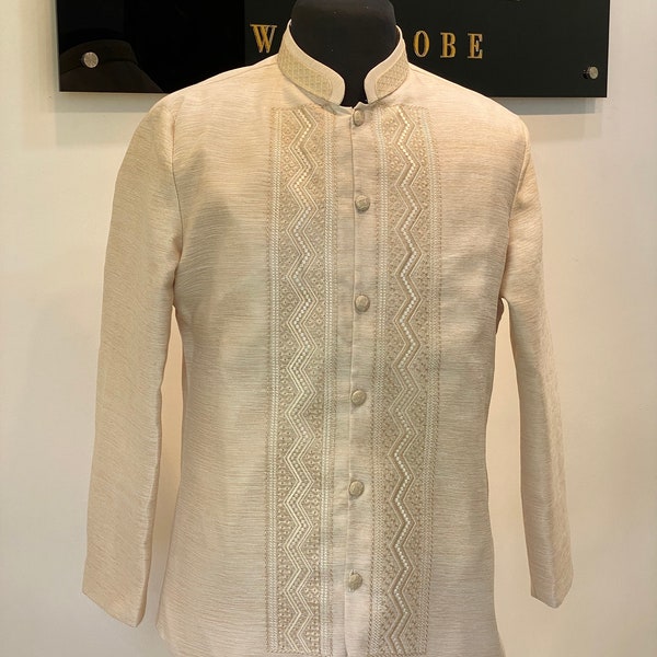 Barong Suit Coat - Etsy UK
