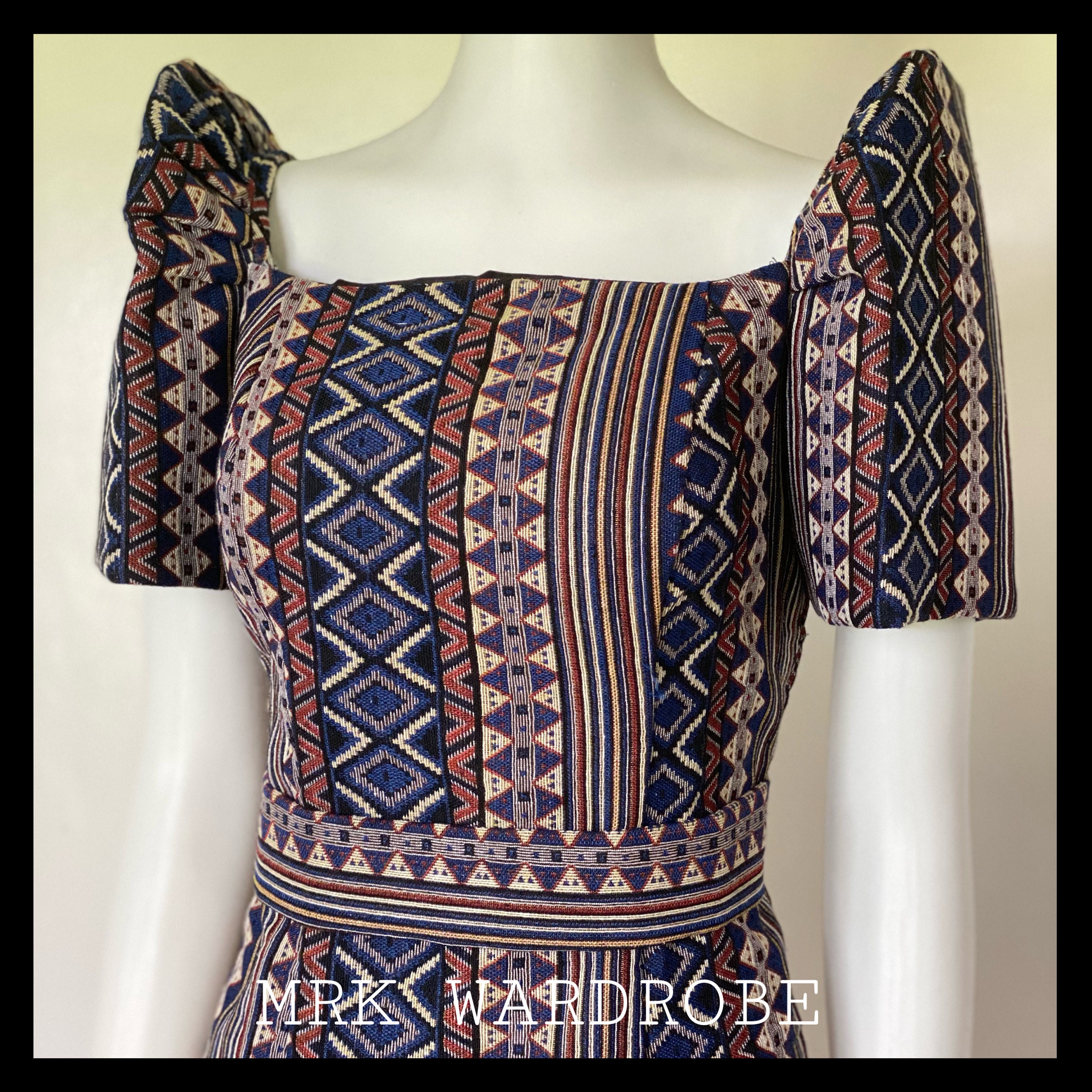 Inabel Filipiniana Serpentina Gown - Etsy