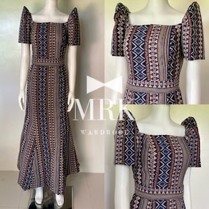 Inabel Filipiniana Serpentina Gown - Etsy