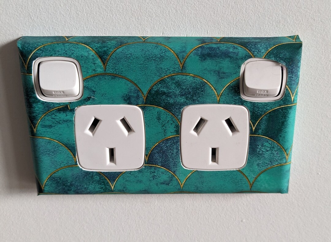 Australian Decorative Light Switch and Power Point Covers - Etsy Australia