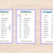 Cosmic Teacher Lanyard Tags: Editable Schedule, Student List (digital ...