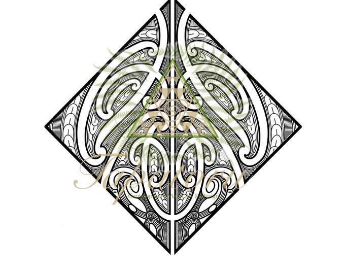 Custom Contemporary Maori Art Designs, One of a Kind, Designed by Maori ...