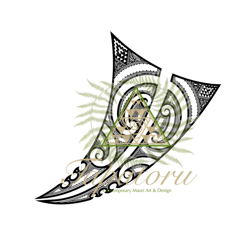 Contemporary Digital Maori Art Design, - Etsy