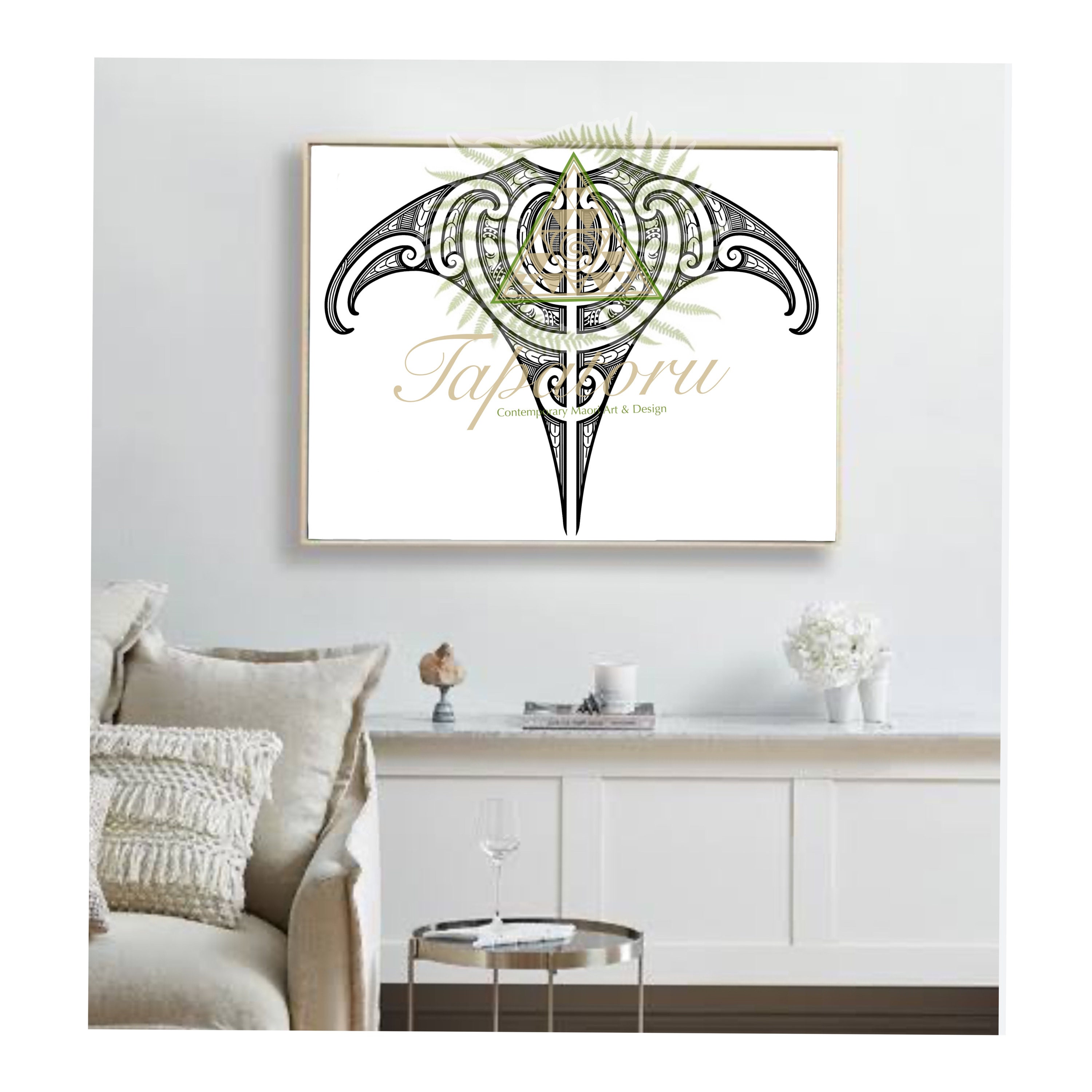 Custom Contemporary Maori Art Designs, One of a Kind, Designed by Maori ...