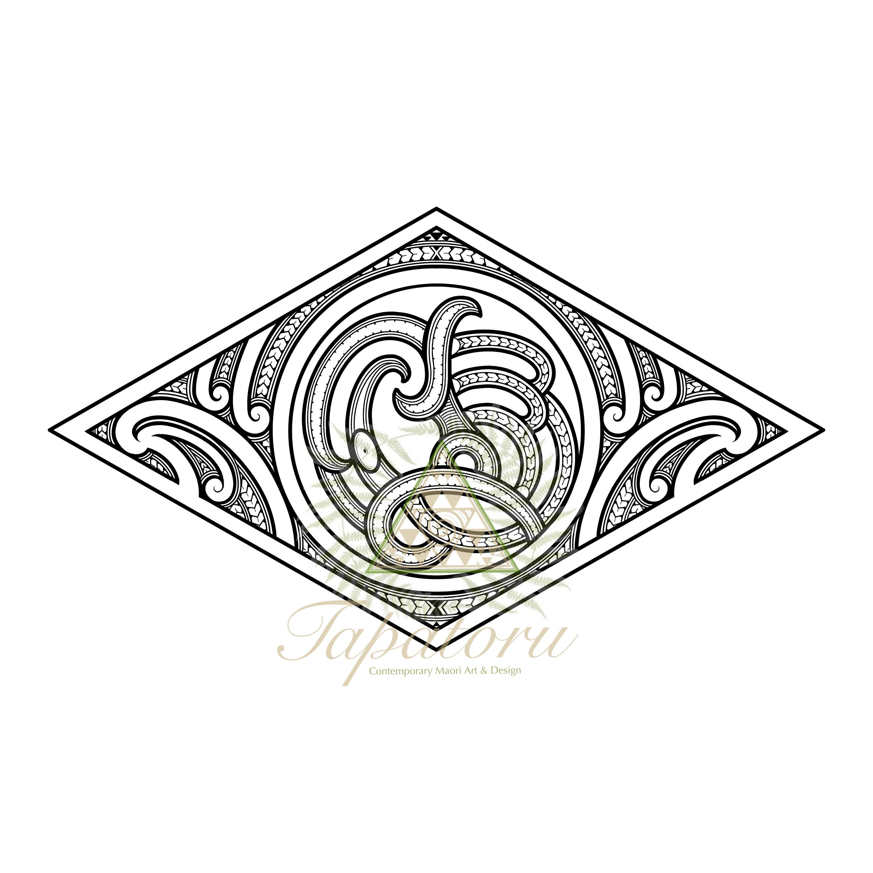 Contemporary Maori Art Design - Etsy Australia