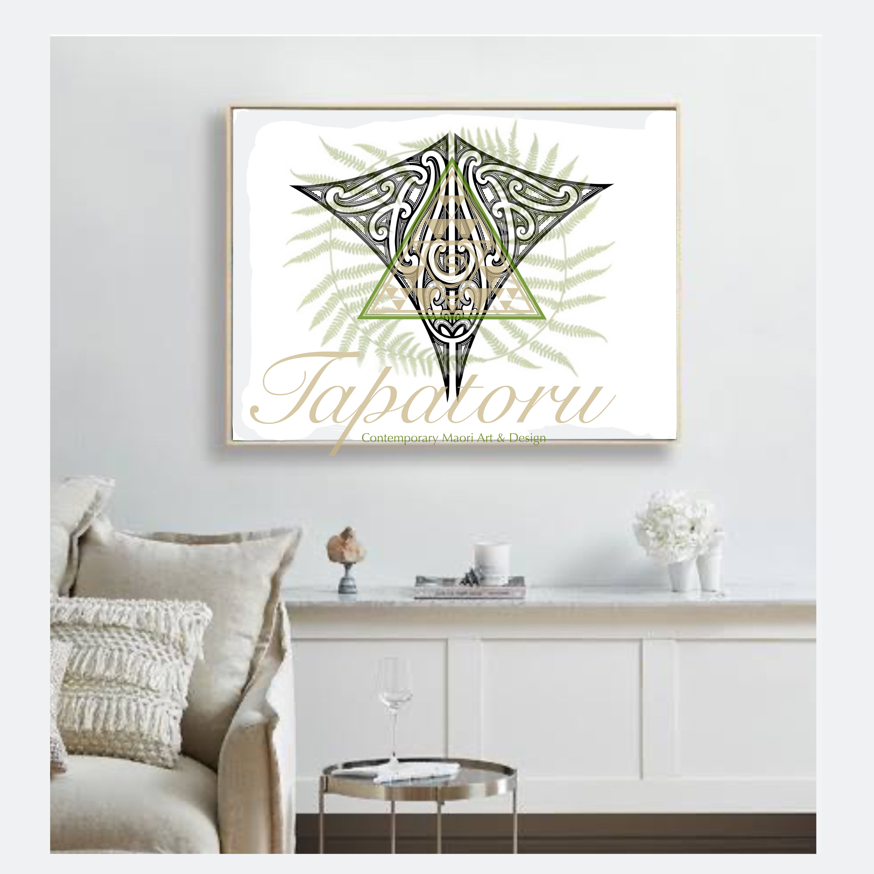 Custom Contemporary Maori Art Designs, One of a Kind, Designed by Maori ...