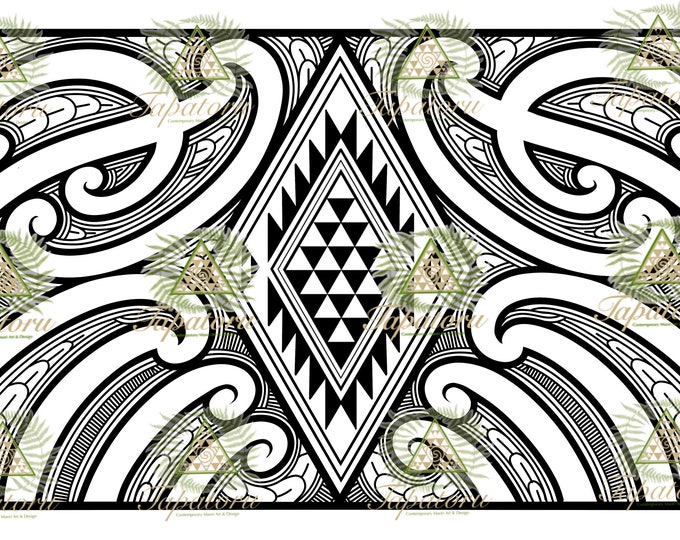 Custom Contemporary Maori Art Designs, One of a Kind, Designed by Maori ...