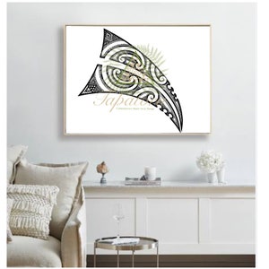 Contemporary Digital Maori Art Design, - Etsy