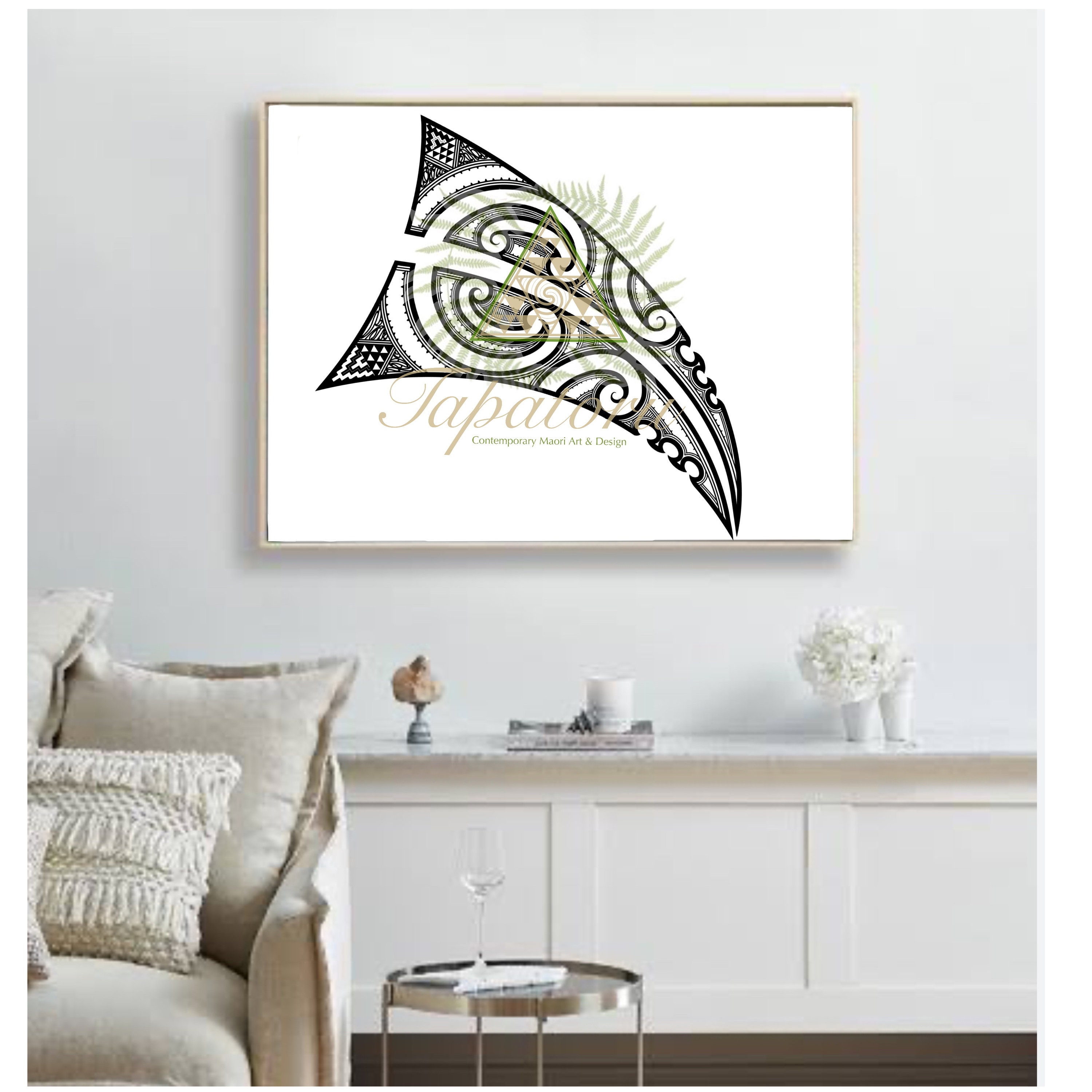Contemporary Digital Maori Art Design, - Etsy Australia